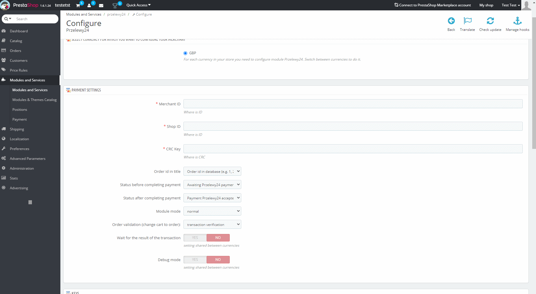 P24 Modules Documentation